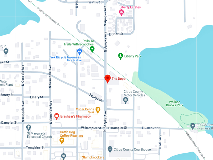 market at the depot 10 map