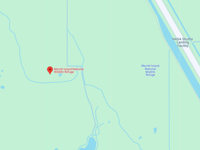 merritt island national wildlife refuge 10 map