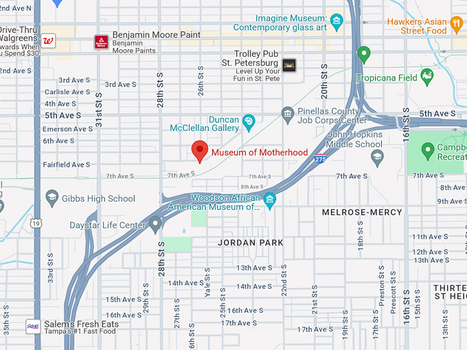museum of motherhood 10 map