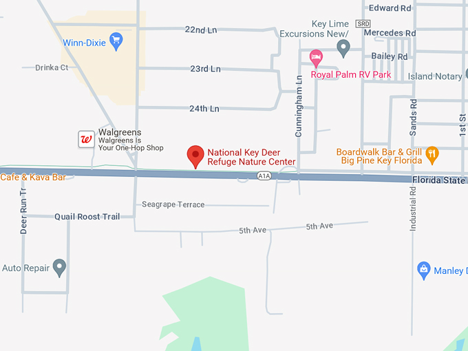 national key deer refuge 10 map