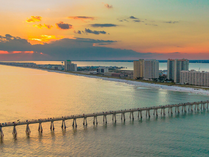 navarre beach fishing pier 7
