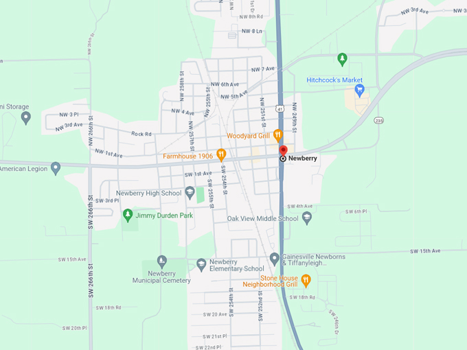 newberry main street spring festival 10 map