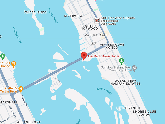 our deck down under 10 map