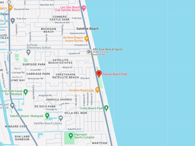 pelican beach park 10 map
