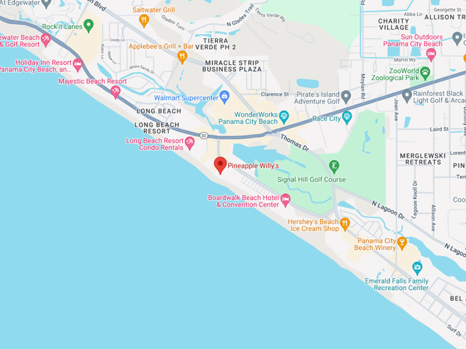 pineapple willys 10 map