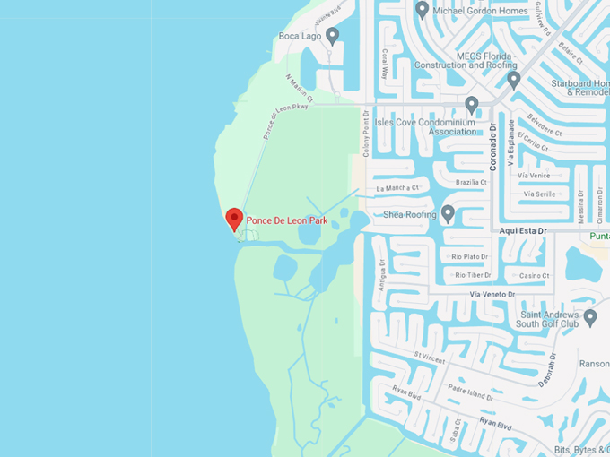 ponce de leon park 10 map