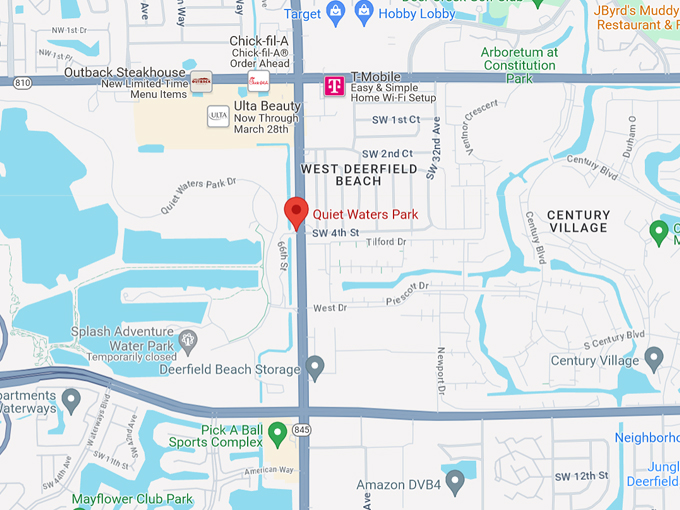 quiet waters park splash adventure 10 map