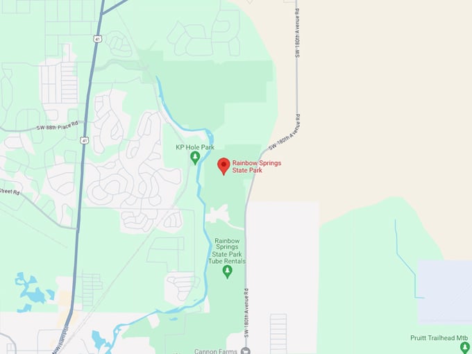 rainbow river 10 map