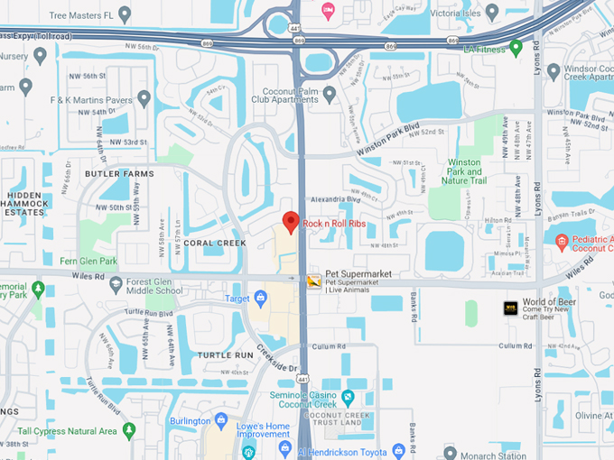 rock n roll ribs 10 map