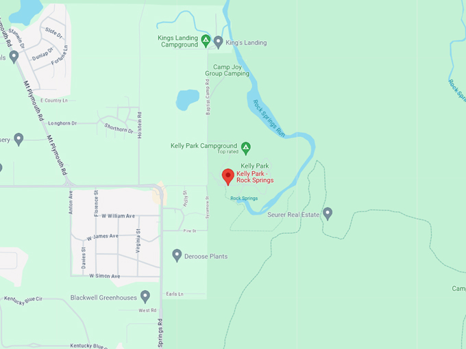 rock springs run 10 map