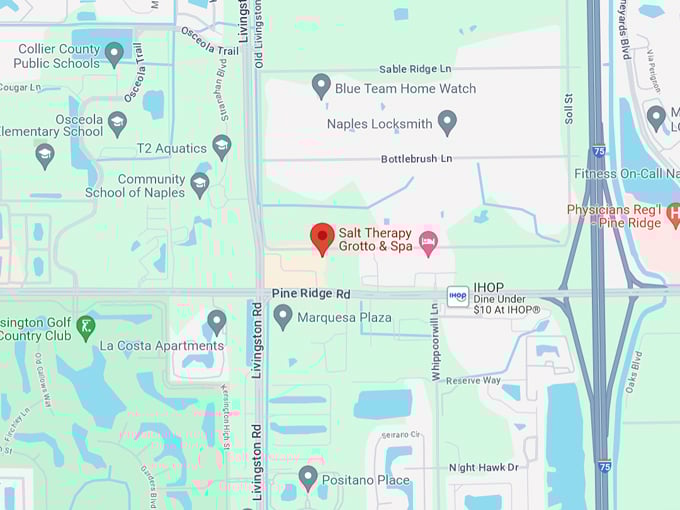 salt therapy grotto spa 10 map