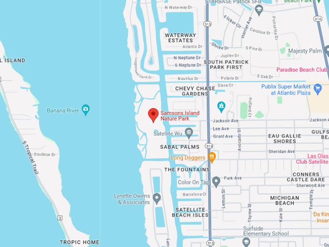 samsons island nature park 10 map