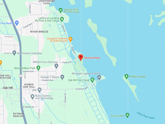 seminole rest 10 map