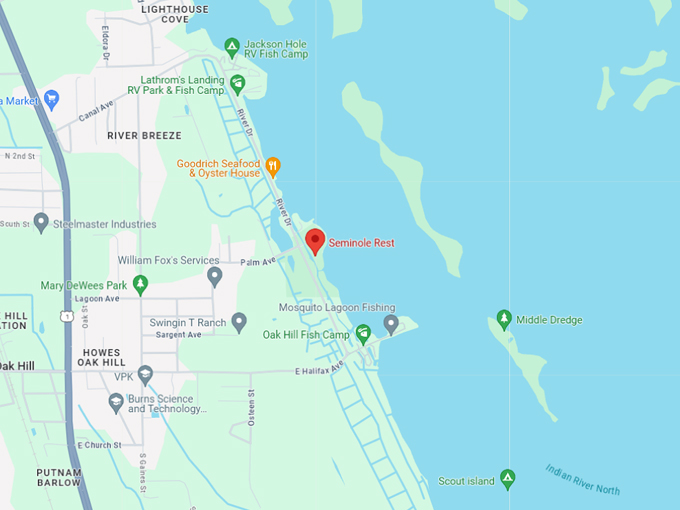 seminole rest 10 map