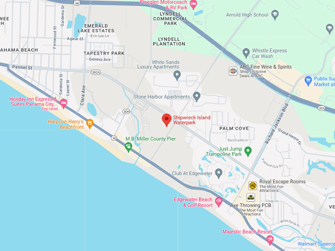 shipwreck island waterpark 10 map