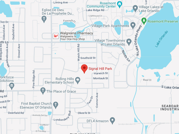 signal hill park 10 map