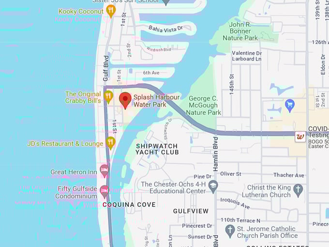 splash harbour water park 10 map