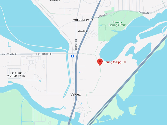 spring to spring trail 10 map