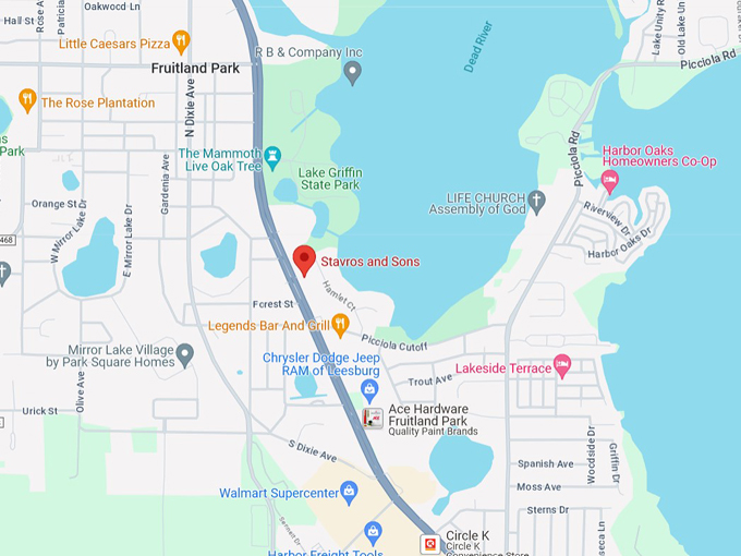 stavros and sons 10 map