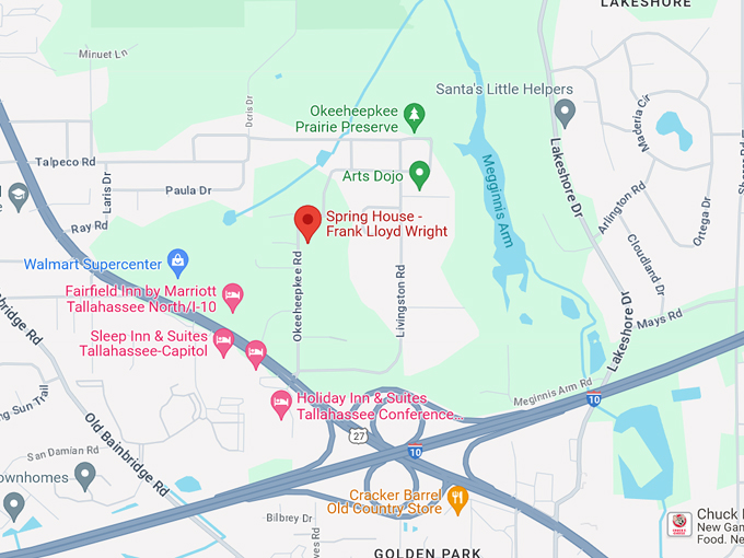 the lewis spring house 10 map