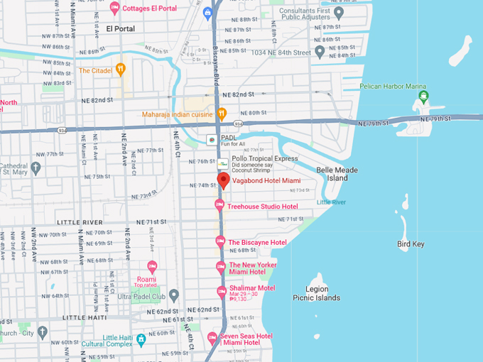 the vagabond hotel 10 map