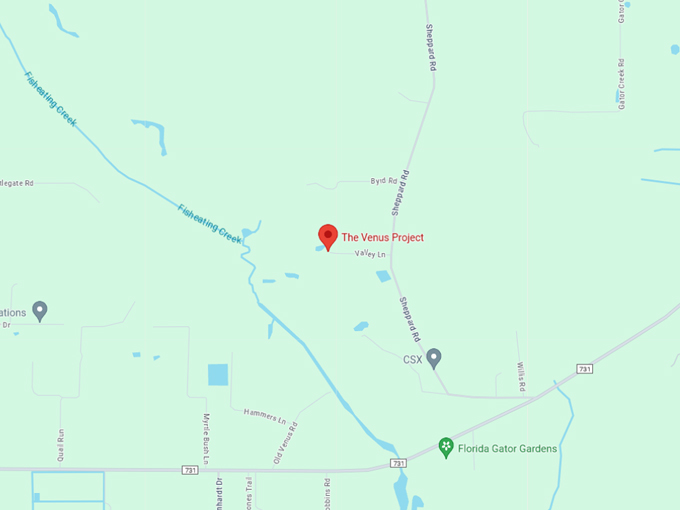 the venus project 10 map