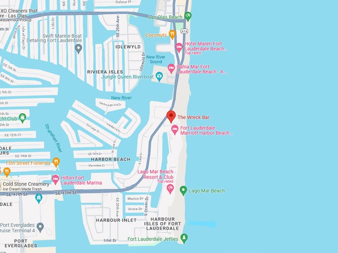 the wreck bar 10 map