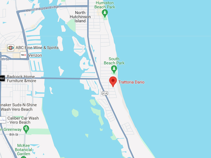 trattoria dario 10 map