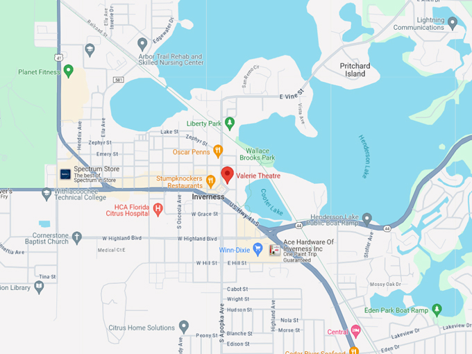 valerie theatre 10 map