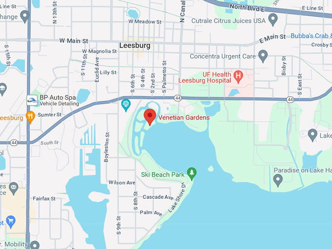 venetian gardens park 10 map