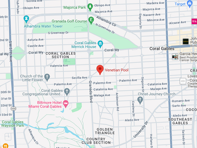 venetian pool 10 map