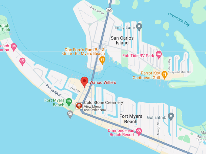 wahoo willies 10 map