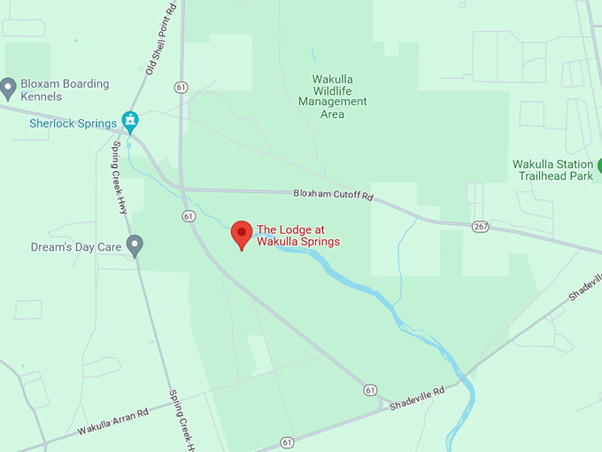 wakulla springs lodge 10 map