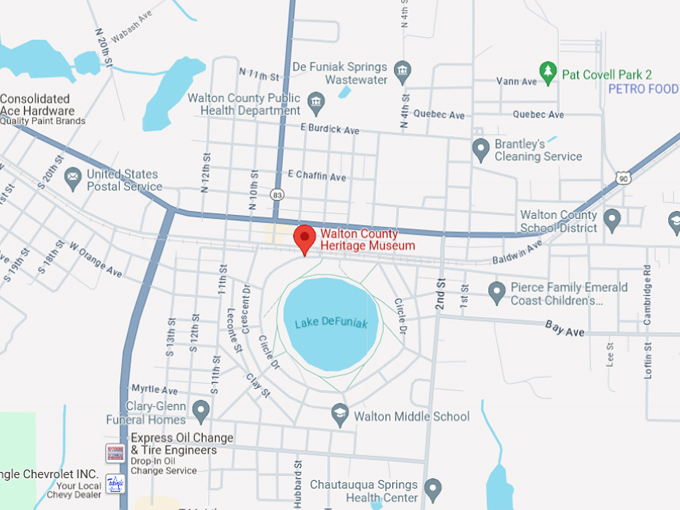 walton county heritage museum 10 map