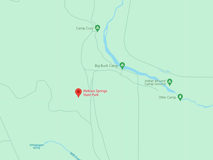wekiwa springs 10 map