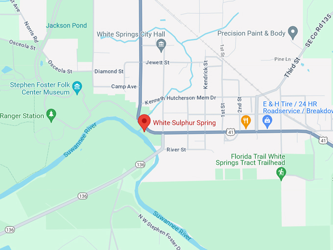 white sulfur springs ruins 10 map