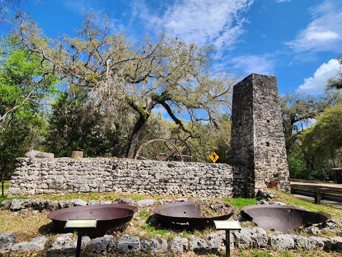 yulee sugar mill ruins historic state park 9
