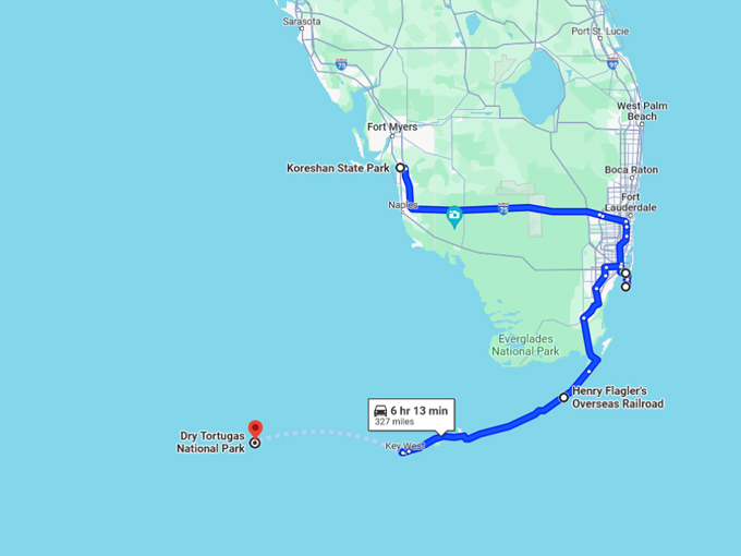 abandoned places roadtrip florida 10 map