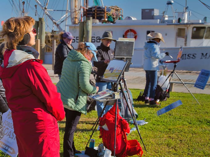 forgotten coast en plein air 2