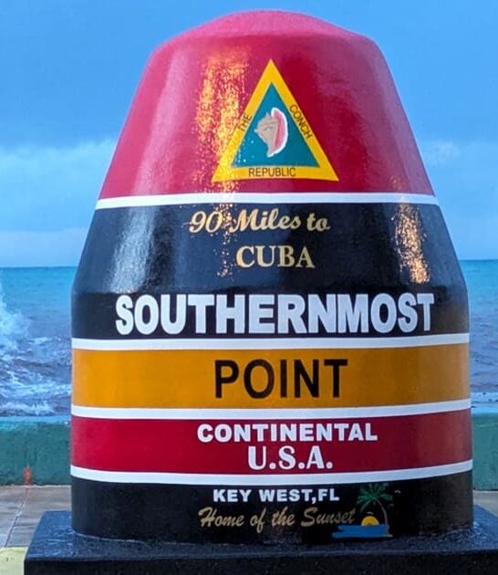 iconic southernmost buoy florida ftr