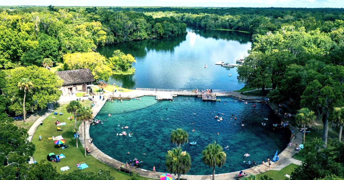 This Natural Springs State Park Is A Treasure Trove Of Old Florida ...