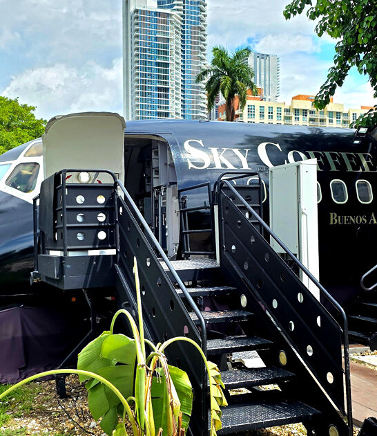 whimsical florida cafe airplane ftr