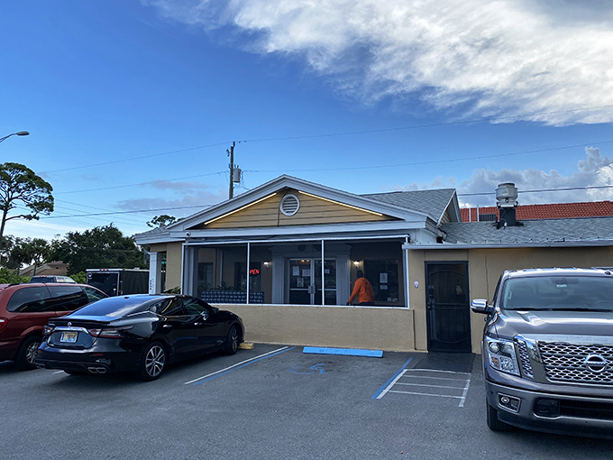 The unassuming facade of Loyd Have Mercy belies the culinary treasures within &ndash; like finding a diamond in a simple setting.