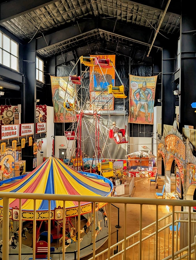 The International Independent Showmen's Museum stands proudly in Riverview, Florida – a town with deep carnival roots and colorful history.