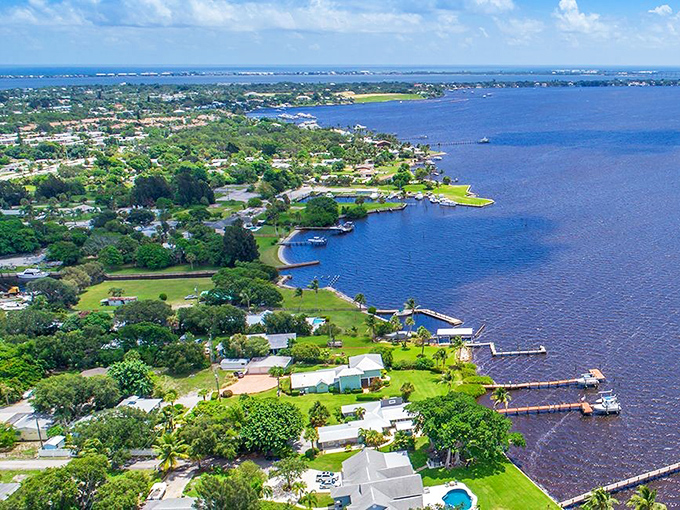 Waterfront paradise without the crowds, Jensen Beach offers that rare Florida trifecta: stunning views, private docks, and neighborhoods where people actually know their neighbors.
