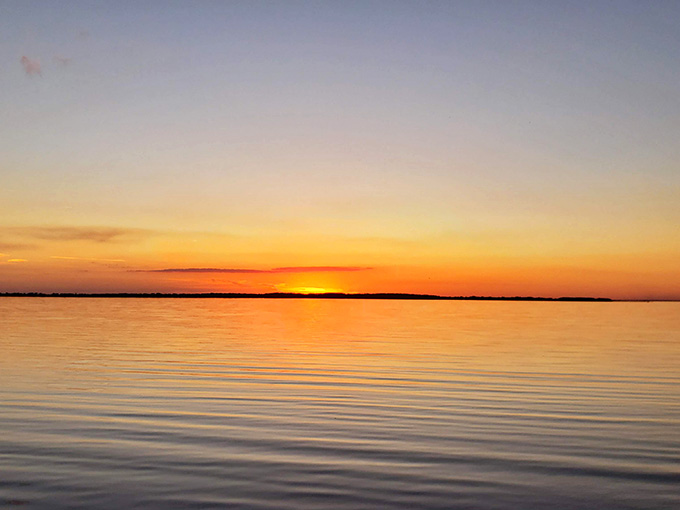 When the sky decides to show off at Lake Marian, it doesn't hold back, painting the water in shades that make professional photographers question their career choices.