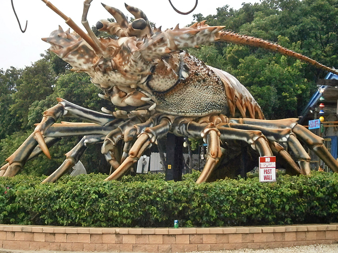 Betsy the Lobster: Islamorada's 30-foot crustacean queen stands guard over the Overseas Highway, her massive form commanding attention from passing travelers.