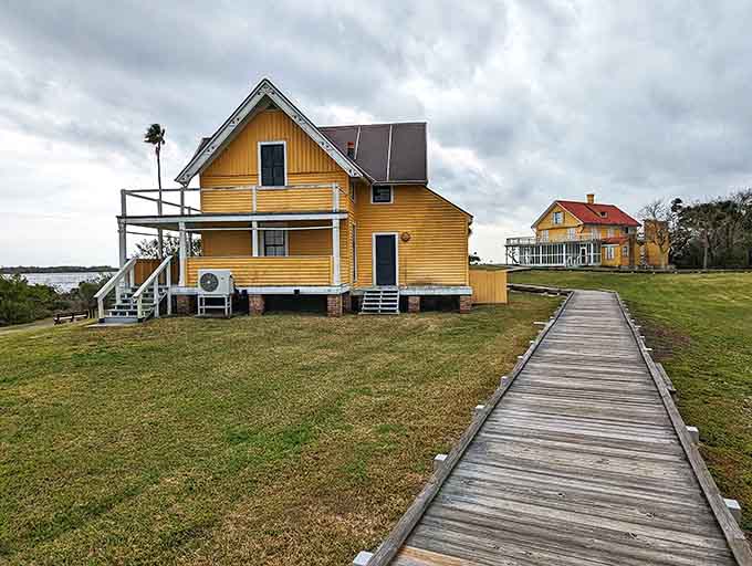 Those cheerful yellow buildings along the Indian River have witnessed more history than most museums, and they don't even charge admission.