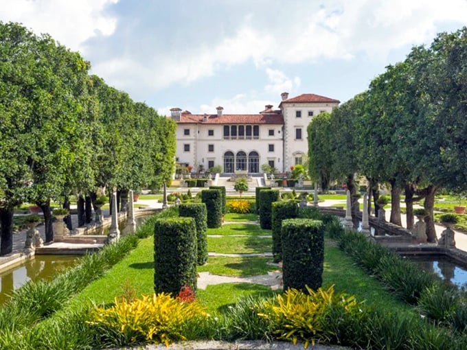 The grand dame of Miami stands proudly against the Florida sky, her Italian Renaissance soul basking in tropical sunshine.