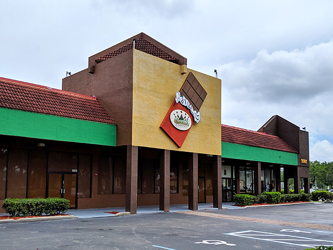 The unassuming exterior of Chocolate Kingdom belies the sweet wonderland waiting inside, where calories temporarily cease to exist and chocolate reigns supreme.